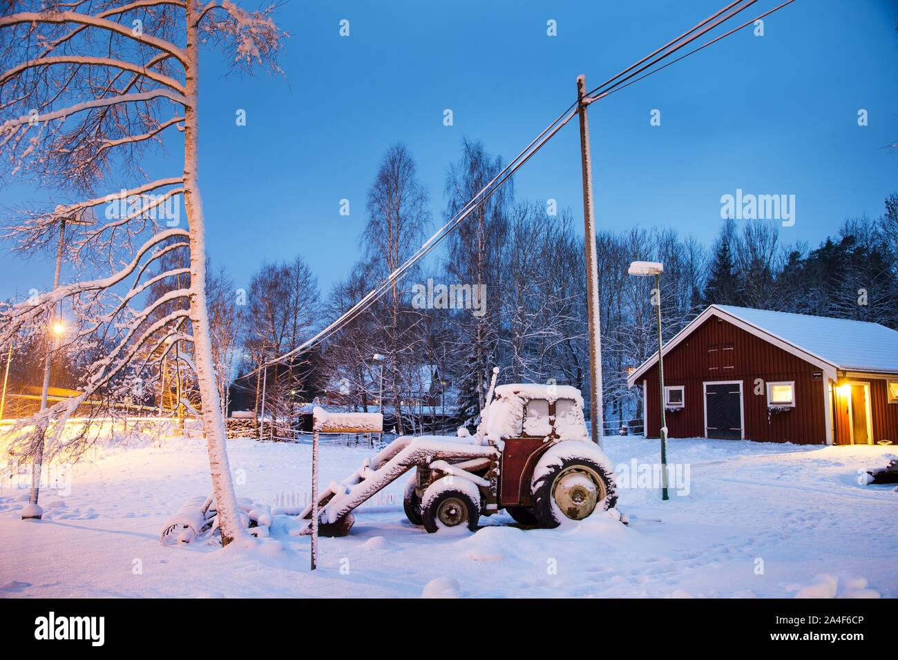 Vinterlandskap hi-res stock photography and images - Alamy