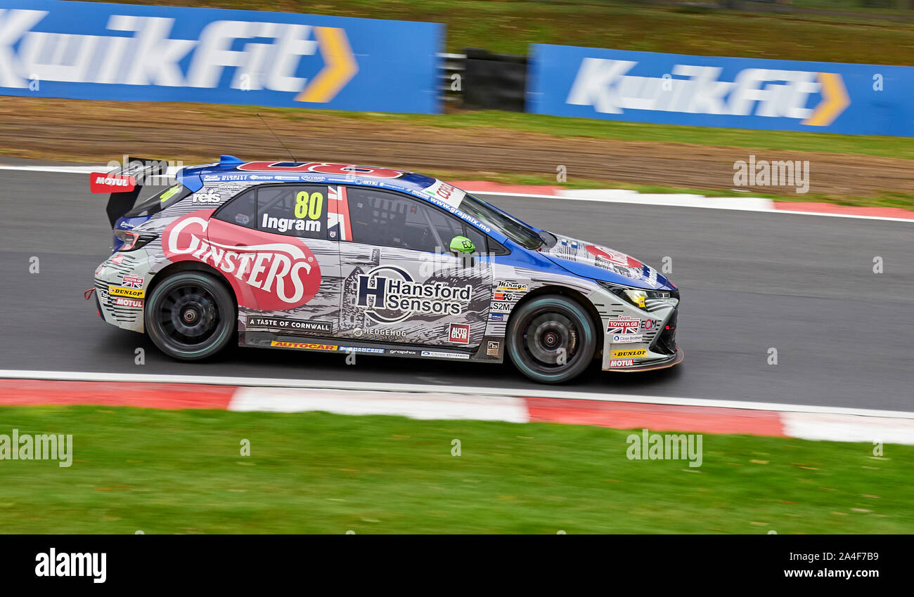 BTCC British Touring Car Championship 2019 last round qualifying at ...