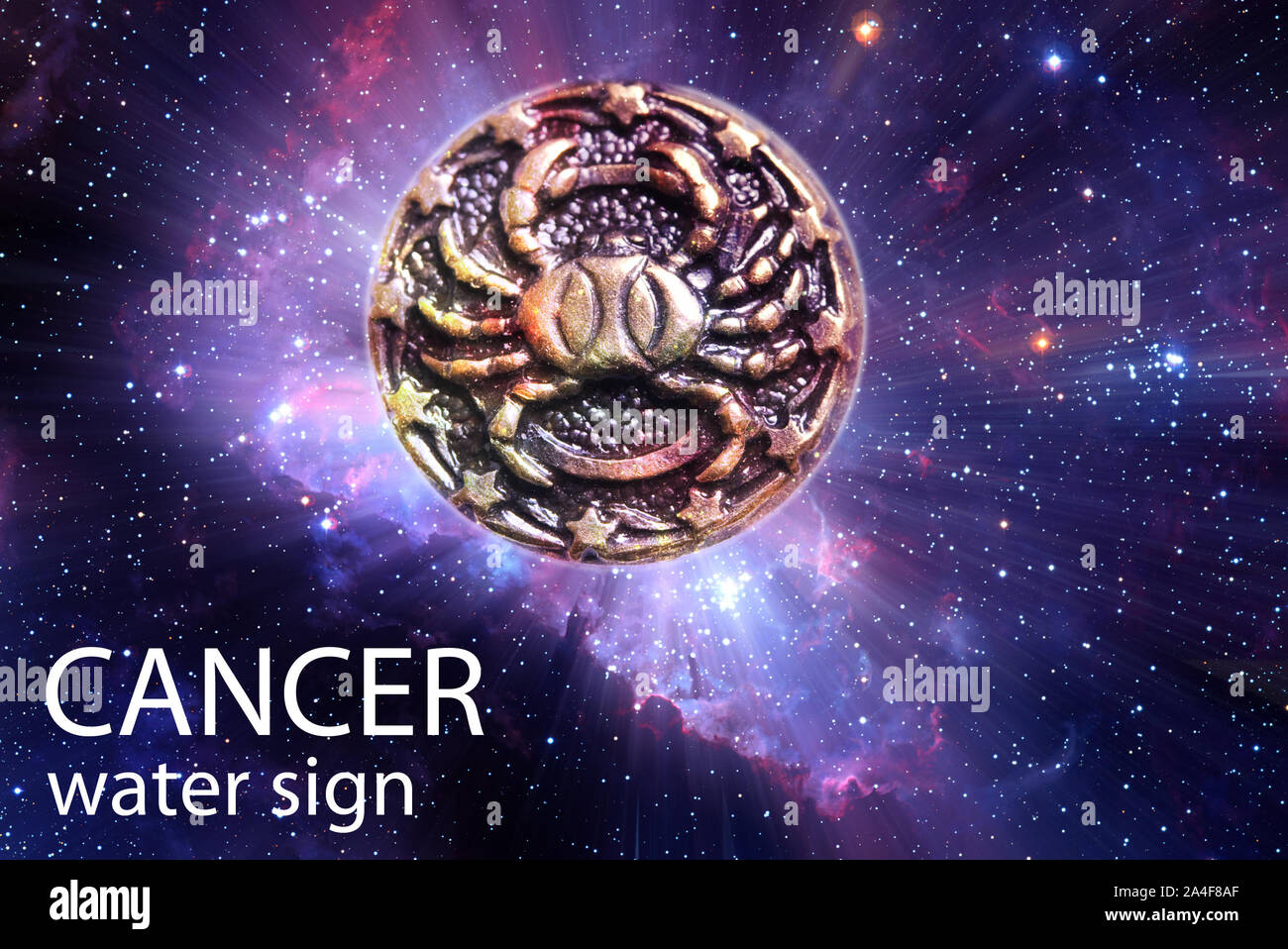 astrology sign of Cancer Stock Photo - Alamy