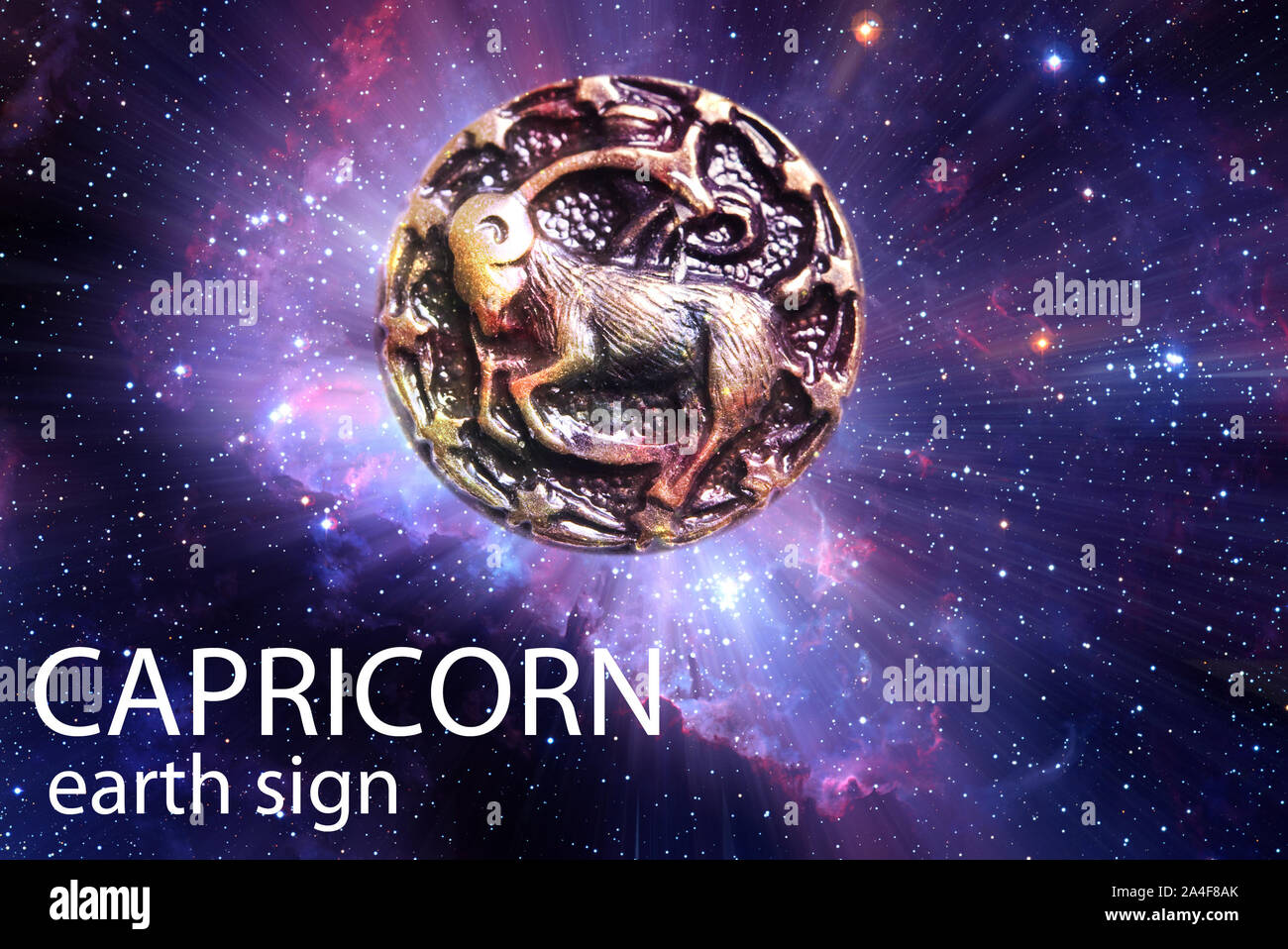 astrology sign of Capricorn Stock Photo - Alamy
