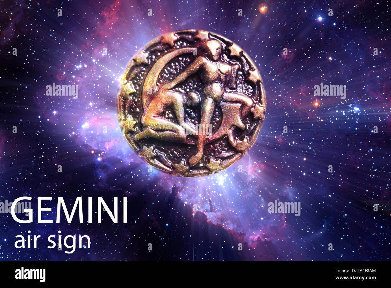 Gemini symbol hi-res stock photography and images - Alamy