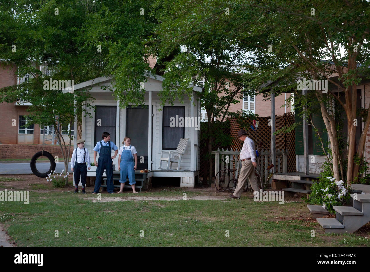 To Kill A Mockingbird play, based on Harper Lee's book, outside the ...