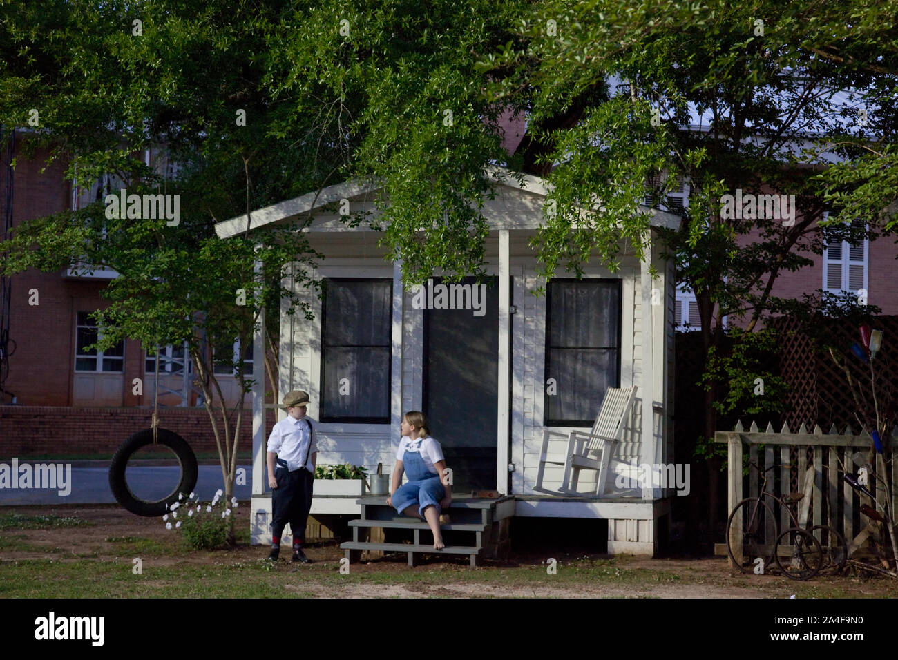To Kill A Mockingbird play, based on Harper Lee's book, outside the ...