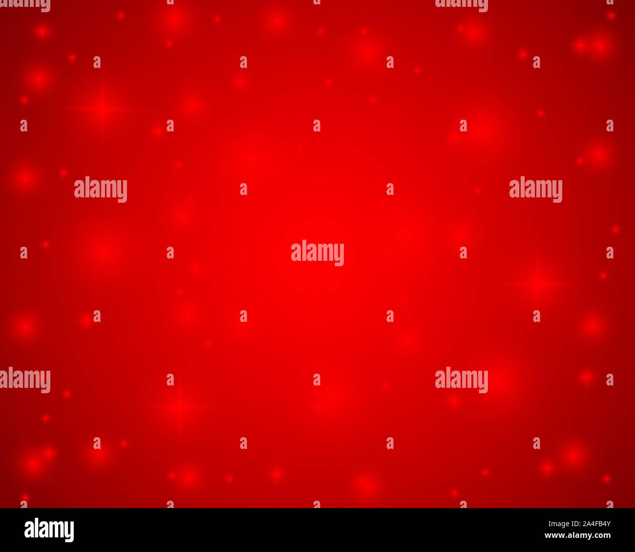 Christmas red shiny background with snowflakes and stars Stock Vector ...