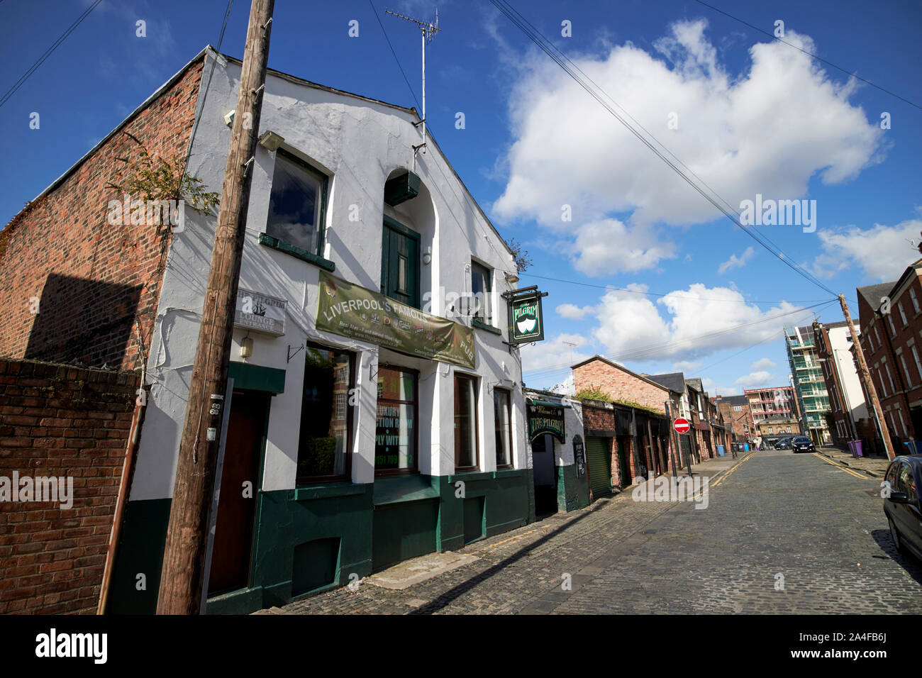 The pilgrim pub on pilgrim street Liverpool England UK Stock Photo - Alamy