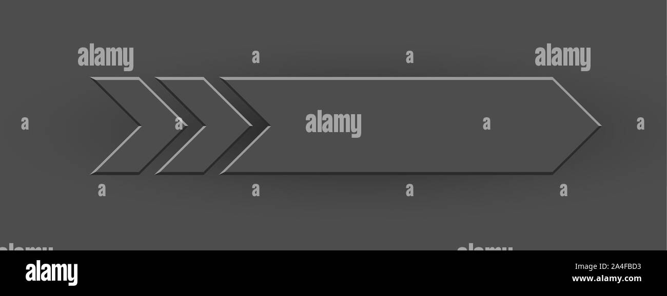 Gray arrow Stock Vector Images - Alamy