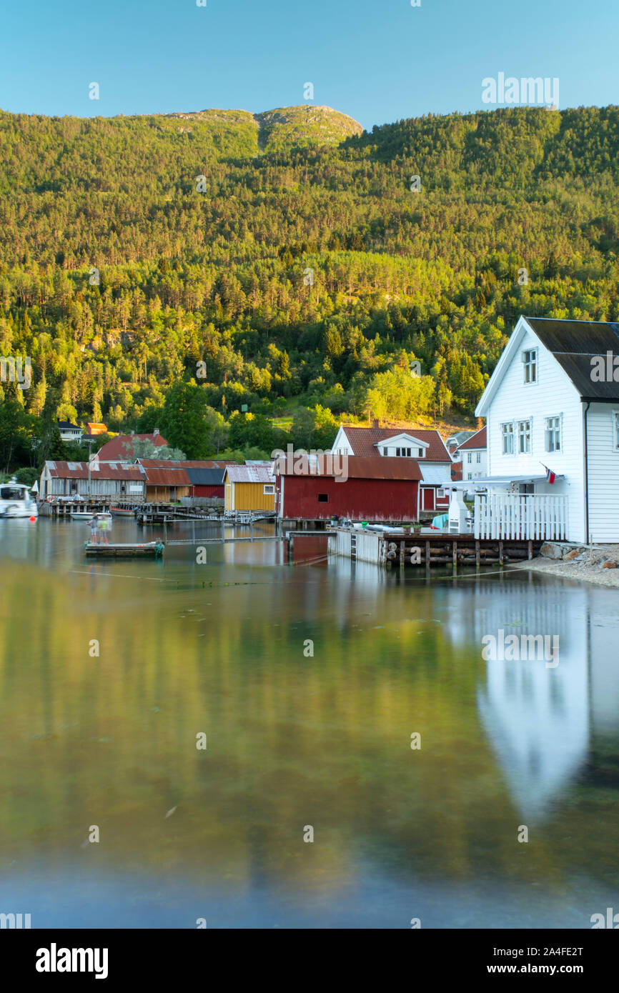 Solvorn lustra fjord hi-res stock photography and images - Alamy