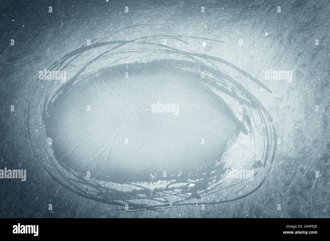 Scratched space on frosty hi-res stock photography and images - Alamy