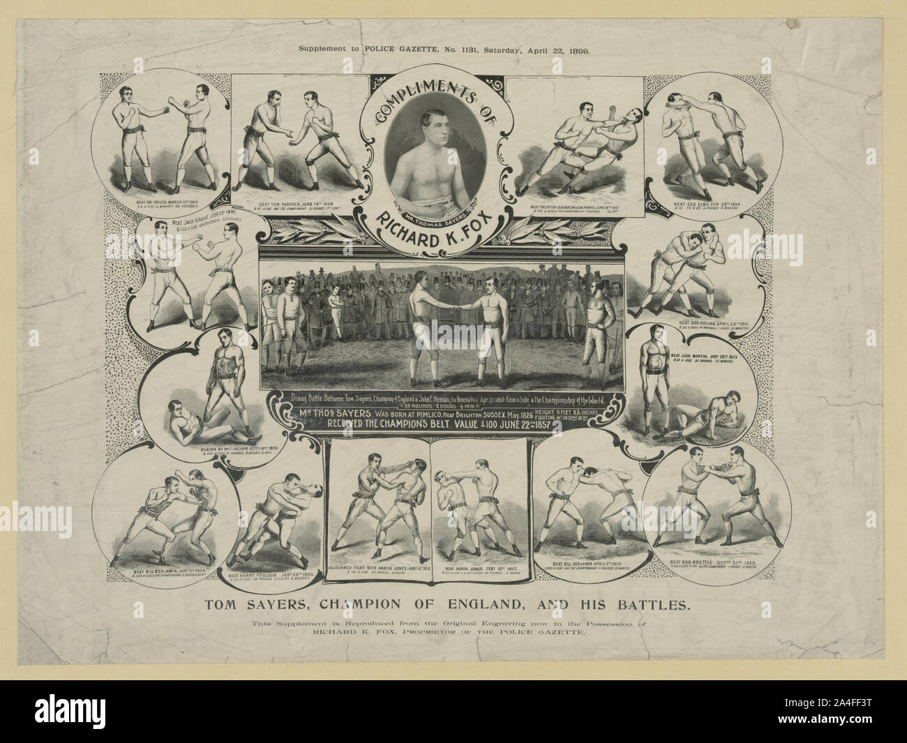 Tom sayers hi-res stock photography and images - Alamy