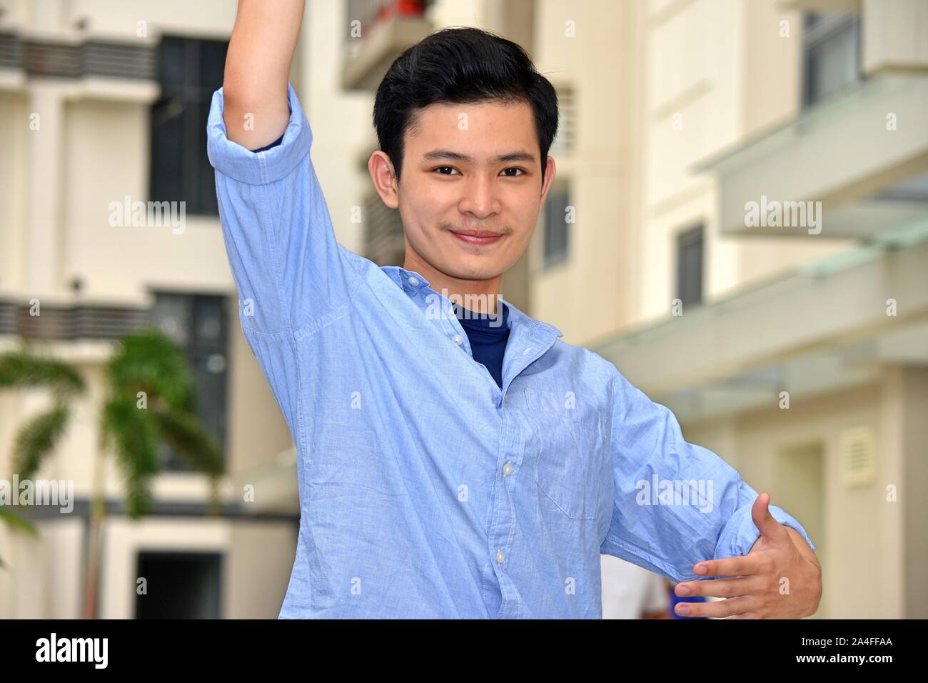 Handsome Filipino Male Posing Stock Photo - Alamy