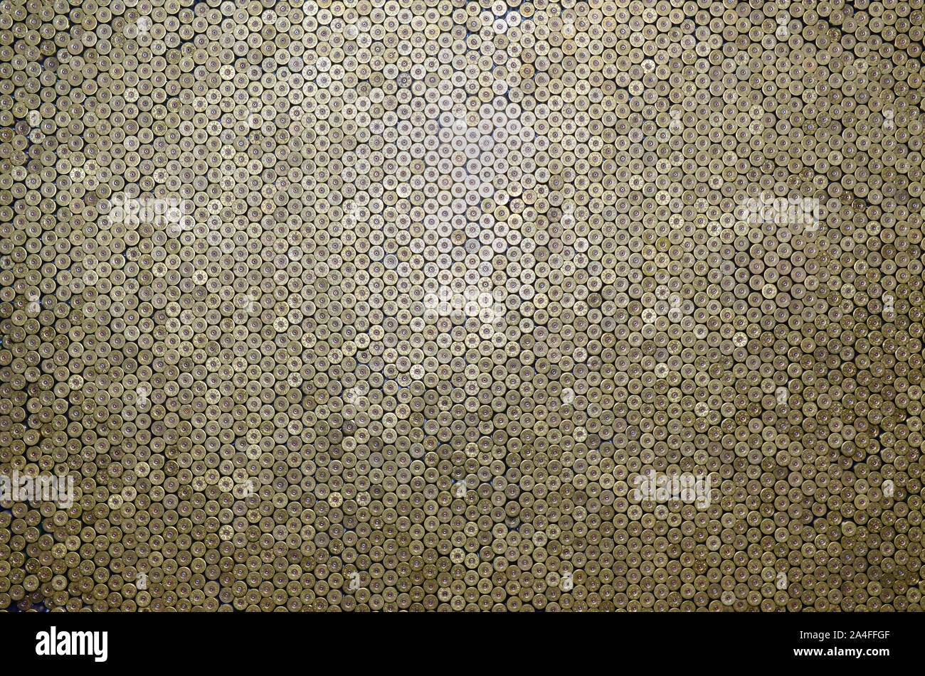 Pattern of 12 gauge cartridges for shotgun bullets. Shells for hunting ...