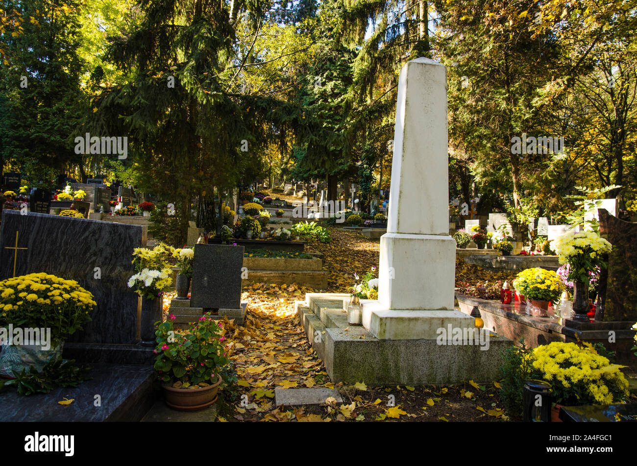 Colorful grave in cemetery hi-res stock photography and images - Alamy