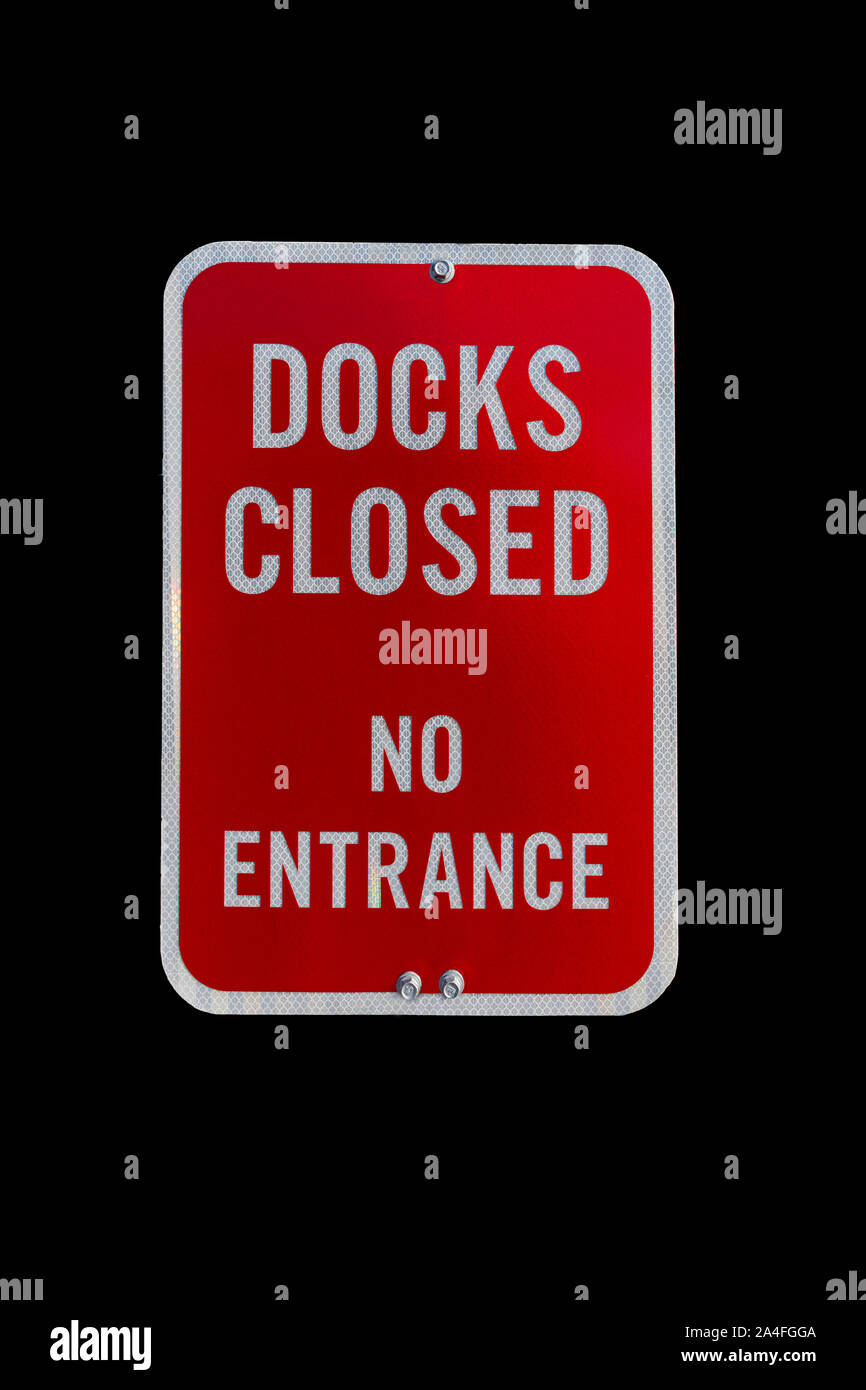 Entrance closed sign hi-res stock photography and images - Alamy