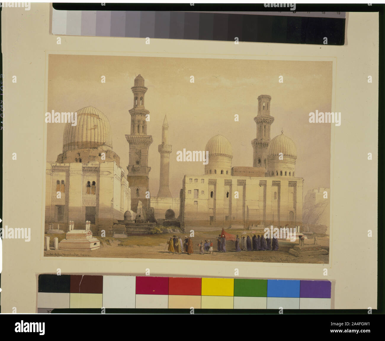Tomb of the Memlooks, Cairo / David Roberts, R.A Stock Photo - Alamy