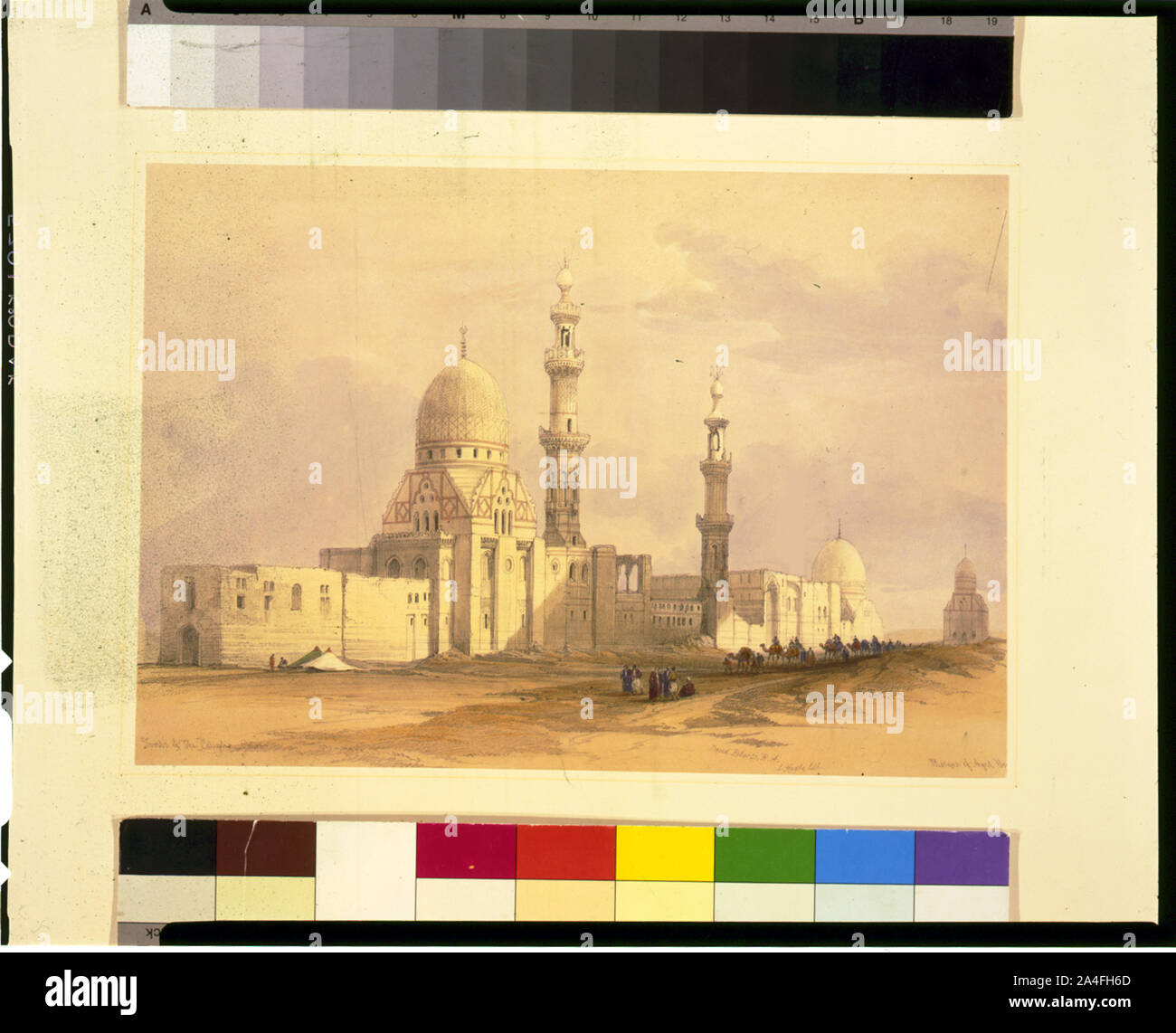 Tombs of the caliphs--Cairo / David Roberts, R.A Stock Photo - Alamy