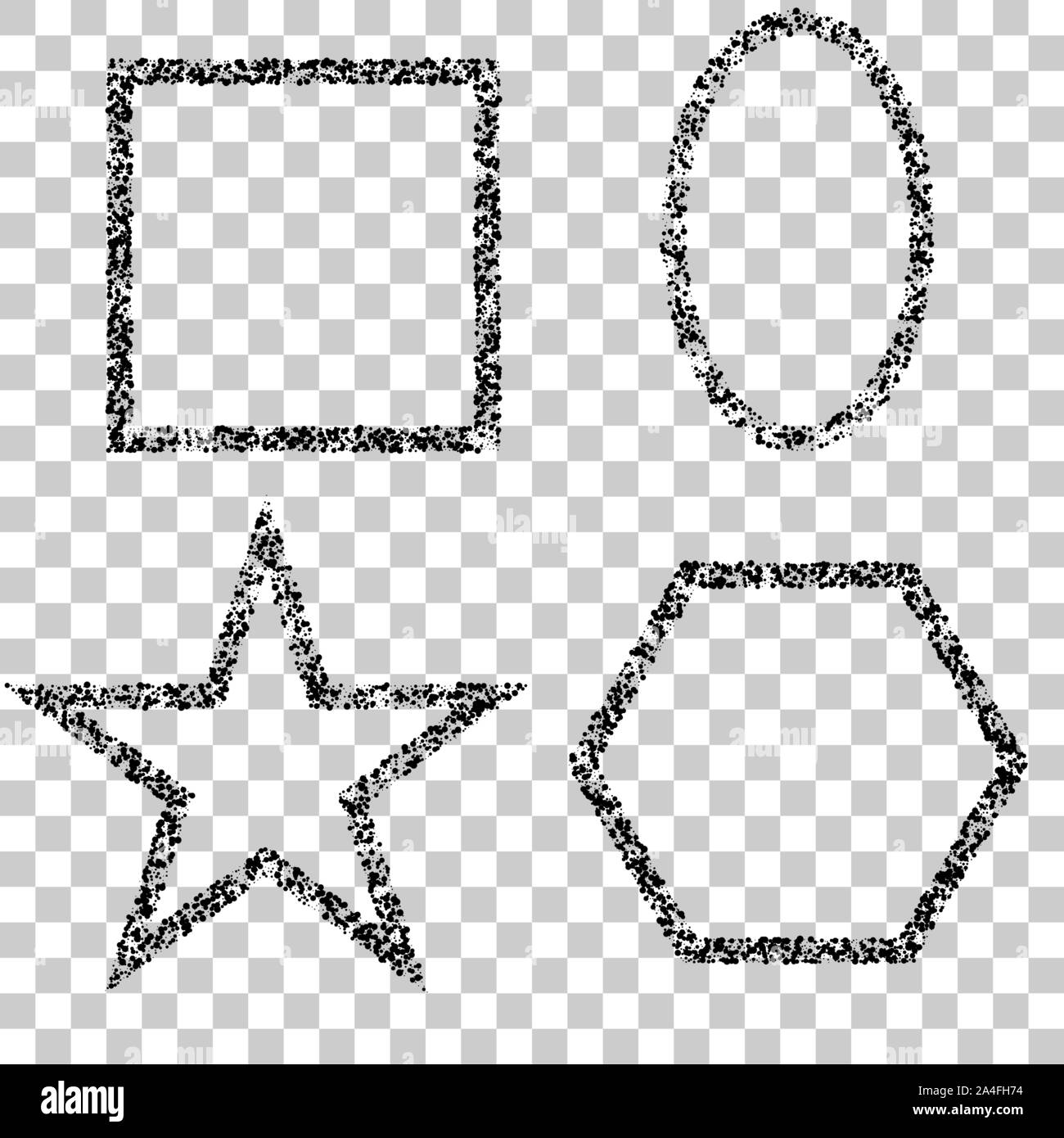 Geometric frames hi-res stock photography and images - Alamy