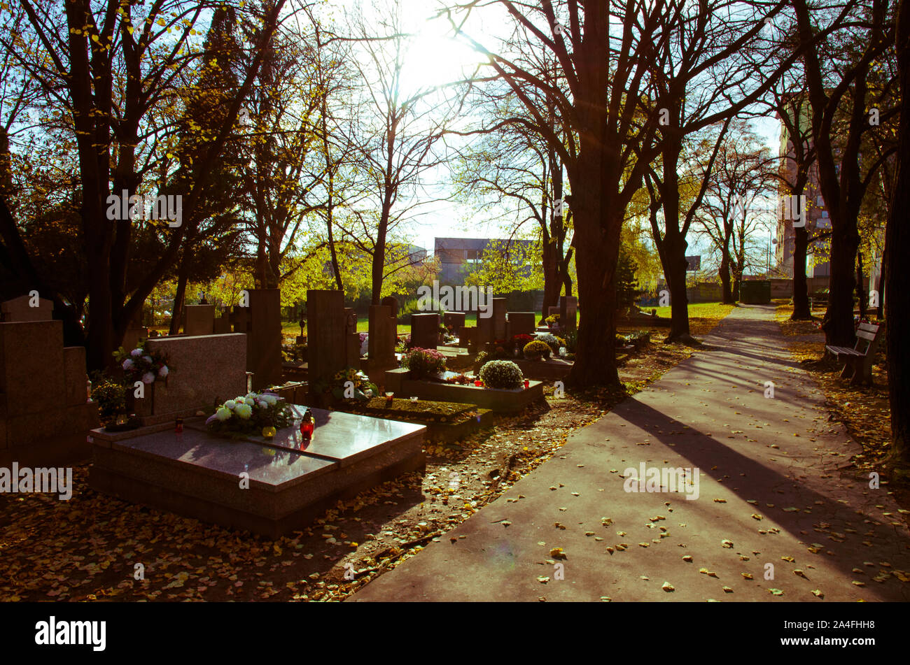 Colorful cemetery hi-res stock photography and images - Alamy