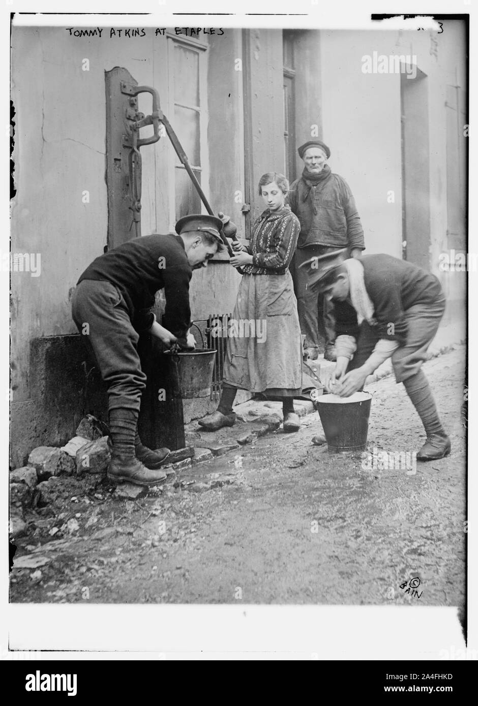 Tommy Atkins at Etaples Stock Photo - Alamy