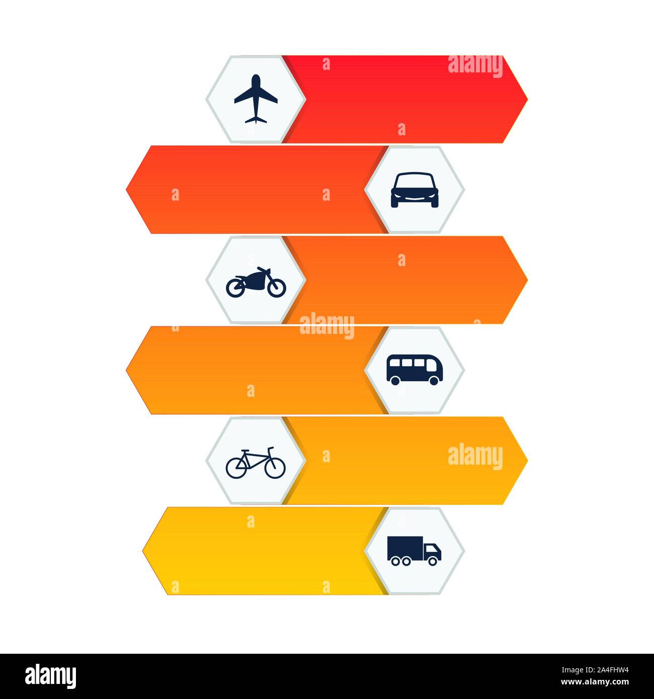 Transport Infographics vector design. Timeline concept include airplane ...