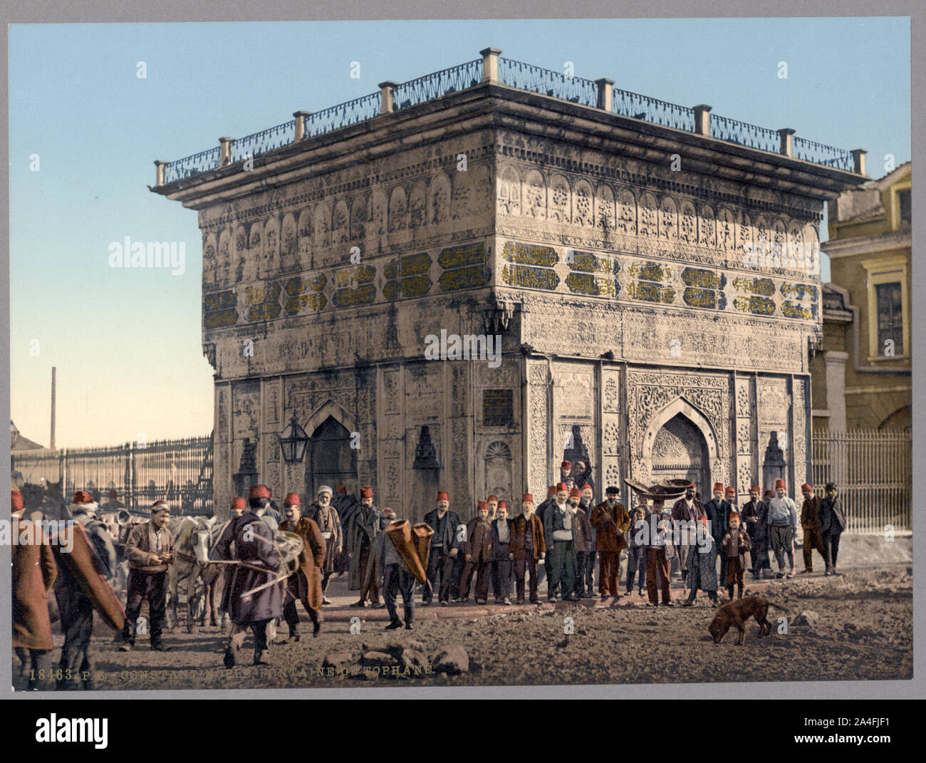 Tophane Fountain, Constantinople, Turkey Stock Photo - Alamy