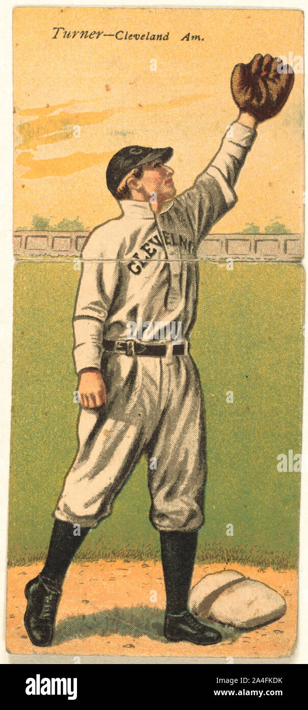 Torrence Turner/Geo. Stovall, Cleveland Naps, baseball card portrait ...