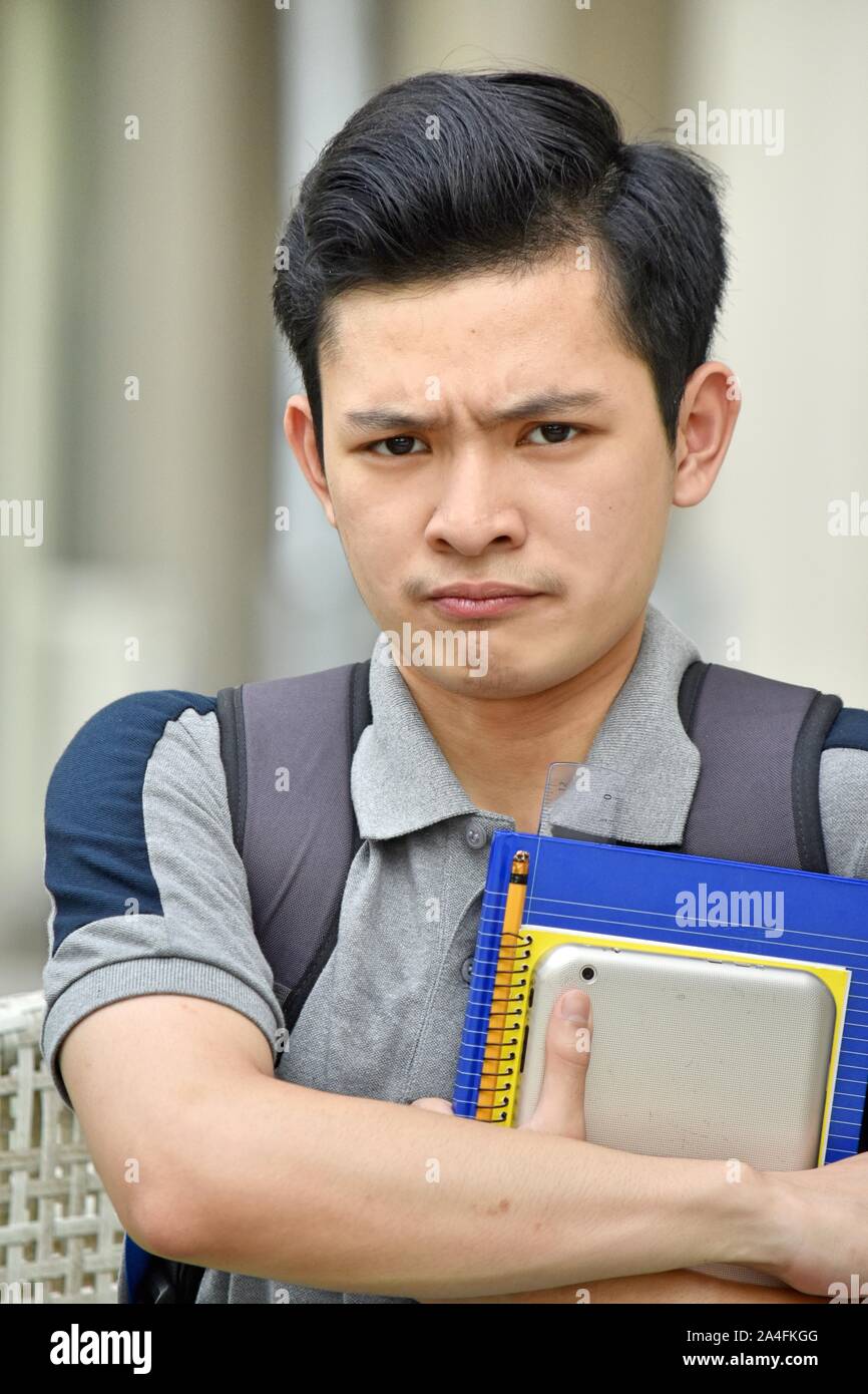 Stubborn Diverse Person Stock Photo - Alamy
