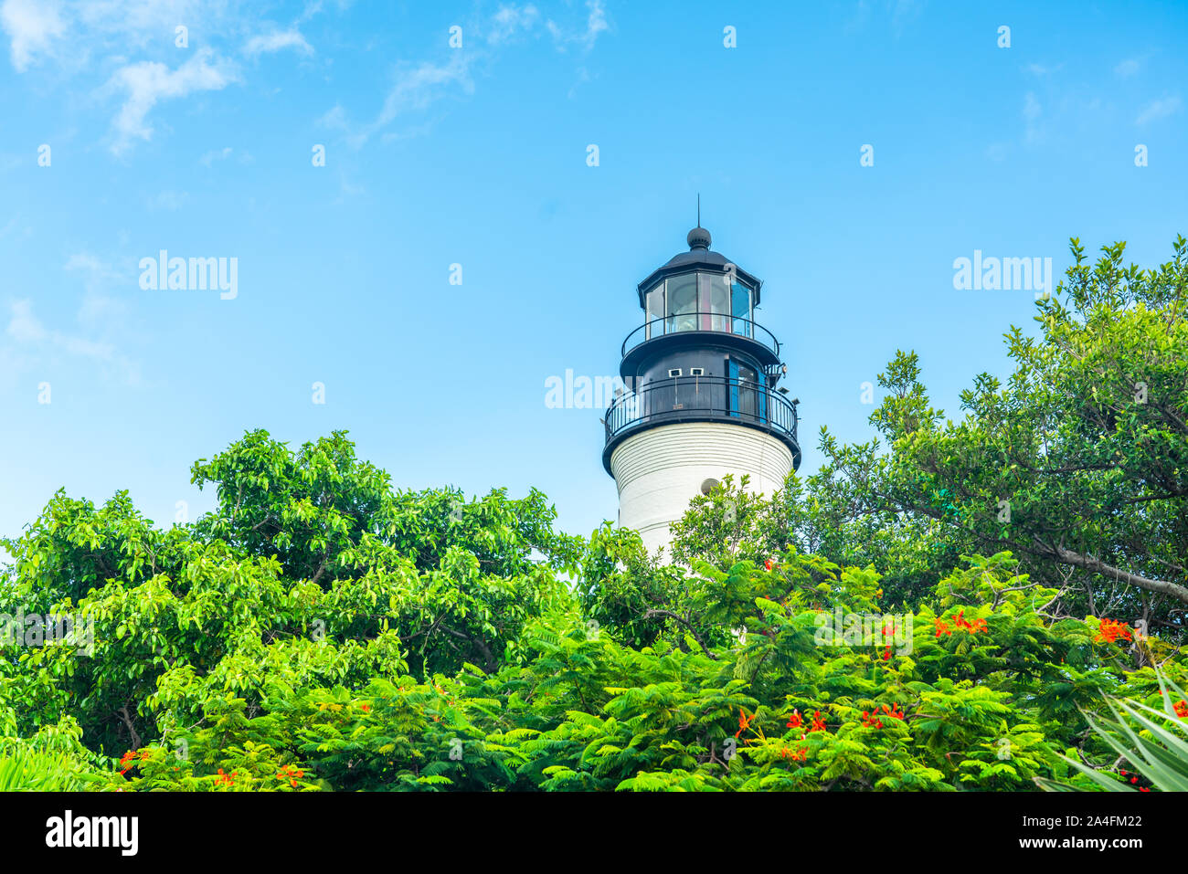 Lighthouse is a symbol of Key west in Florida Stock Photo - Alamy