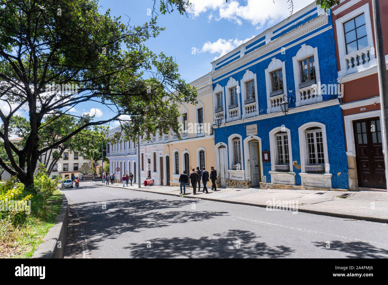 Sunny day in Bogota Stock Photo - Alamy