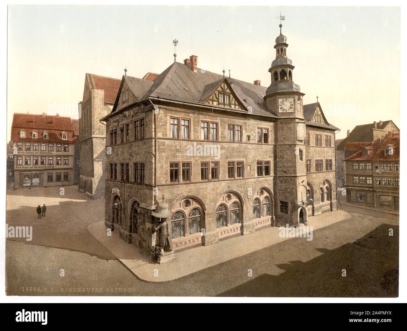 Historic town architecture Cut Out Stock Images & Pictures - Alamy