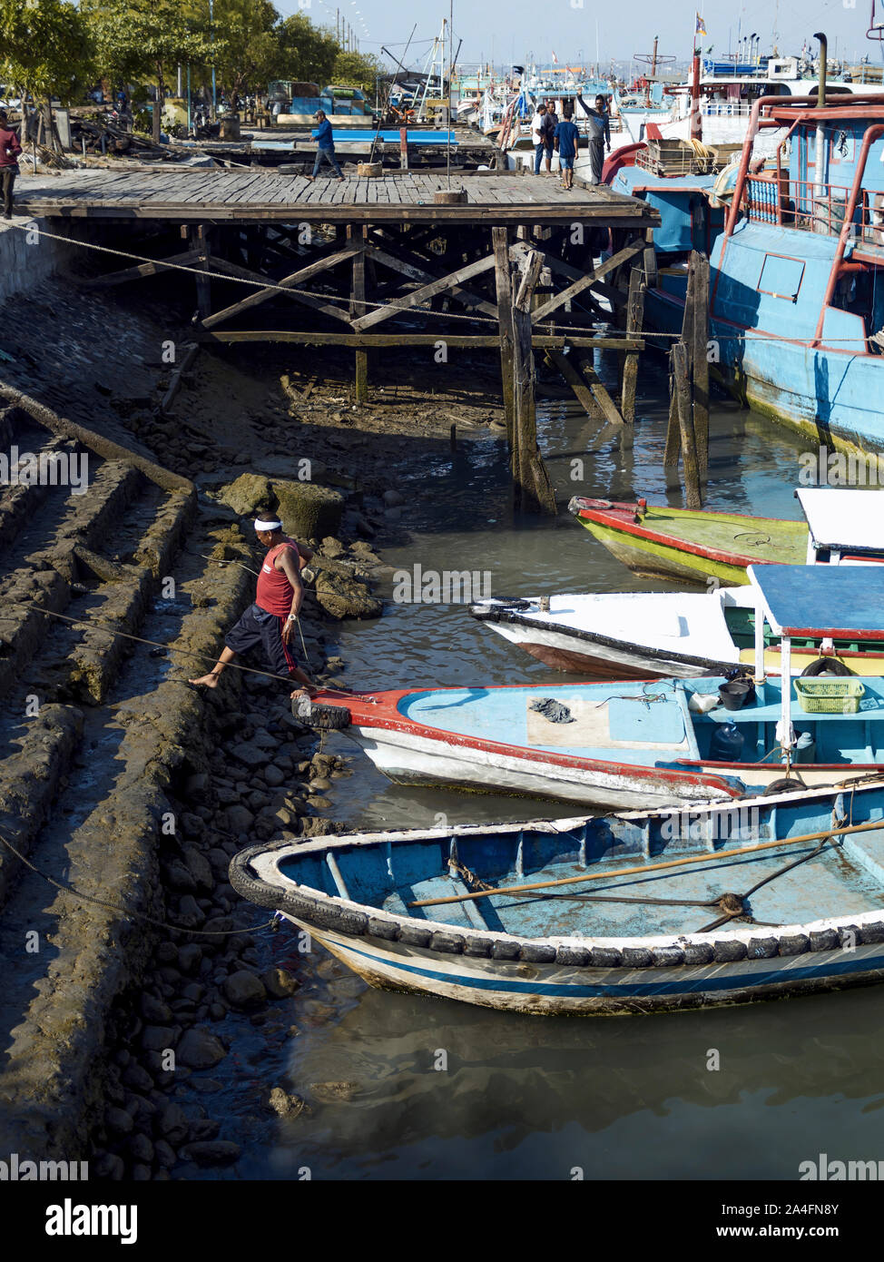 Harbor area of male hi-res stock photography and images - Alamy
