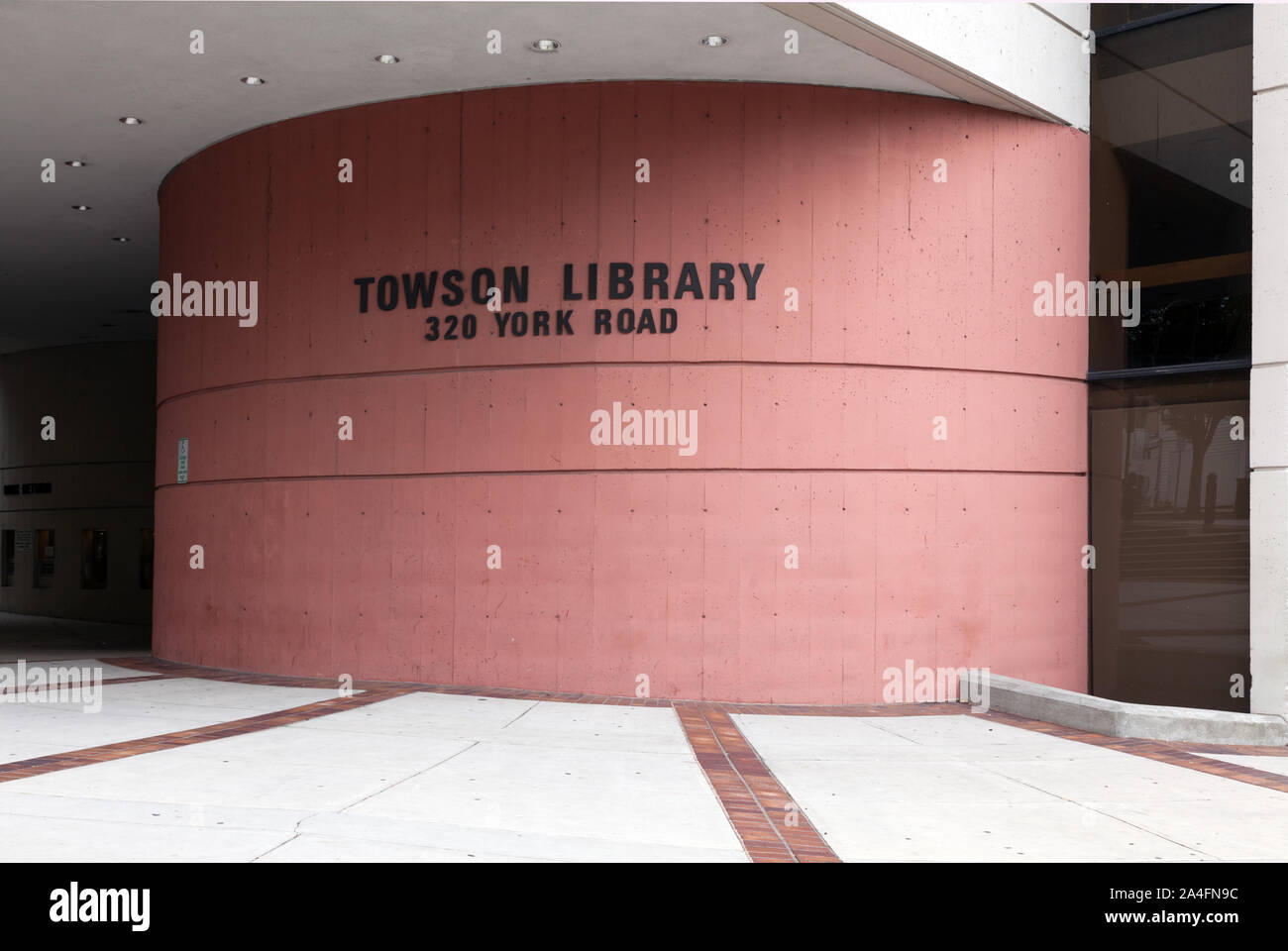 Towson Branch Library is a landmark building in the heart of Towson ...