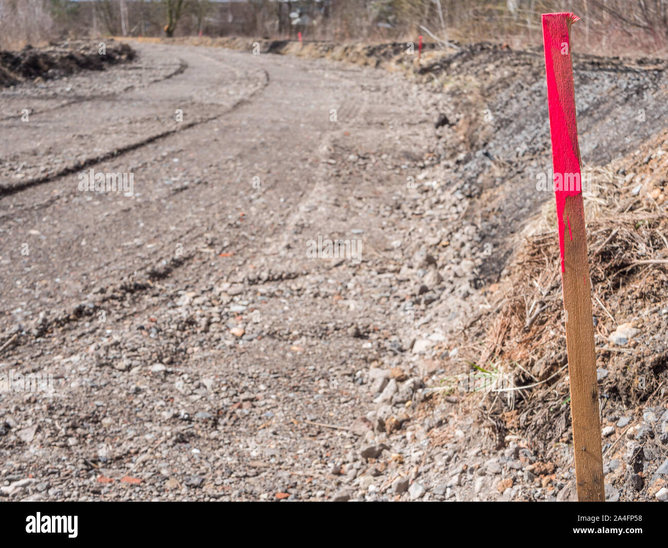 Surveying road surface hi-res stock photography and images - Alamy