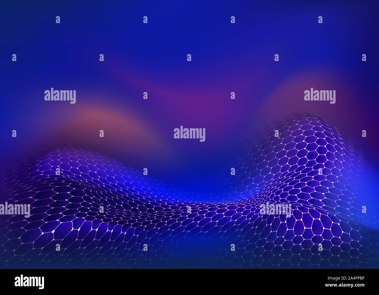 Futuristic hexagon vector illustration. Design element for web banners ...