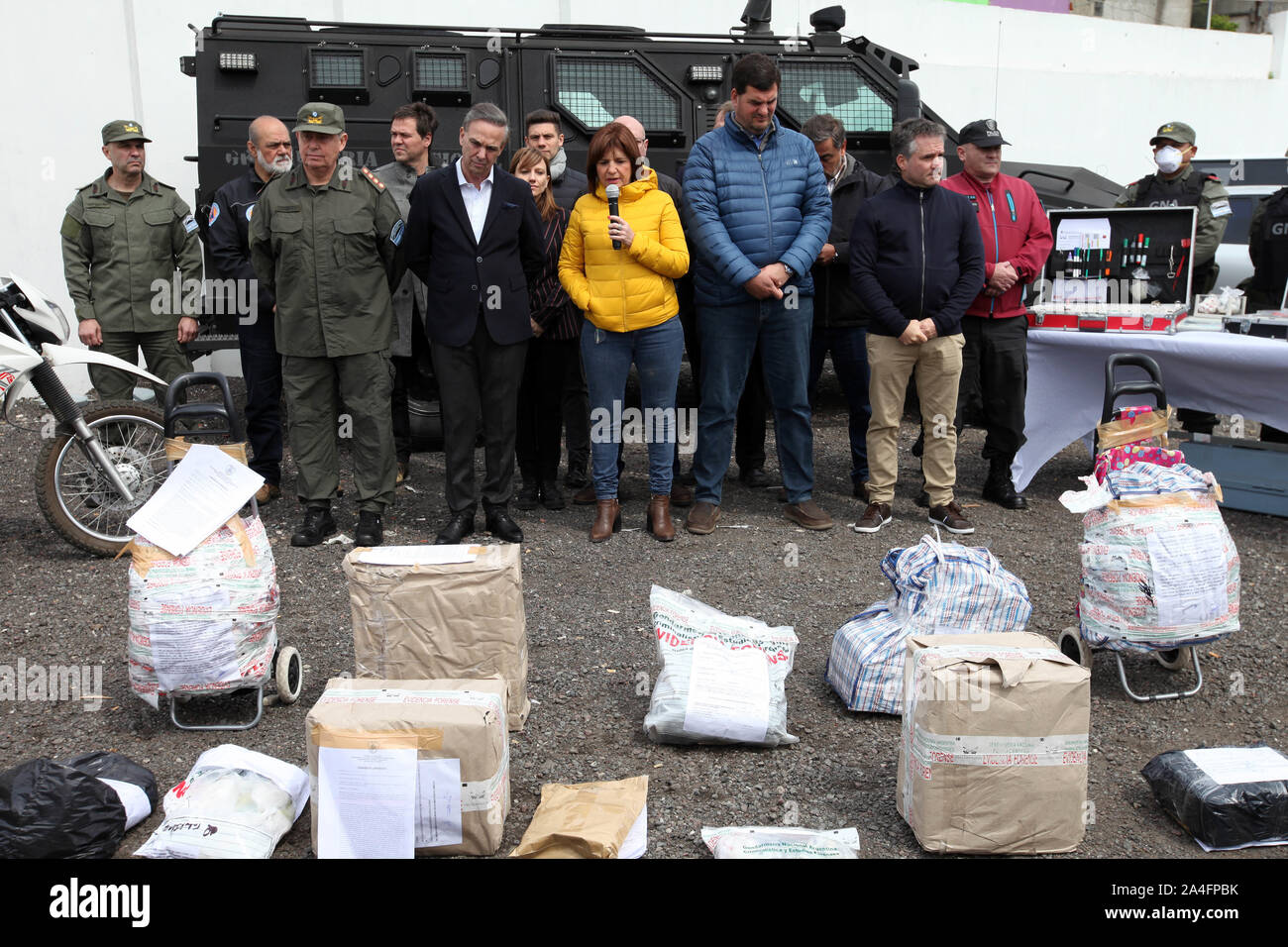 Drugs patricia bullrich miguel angel pichetto hi-res stock photography ...