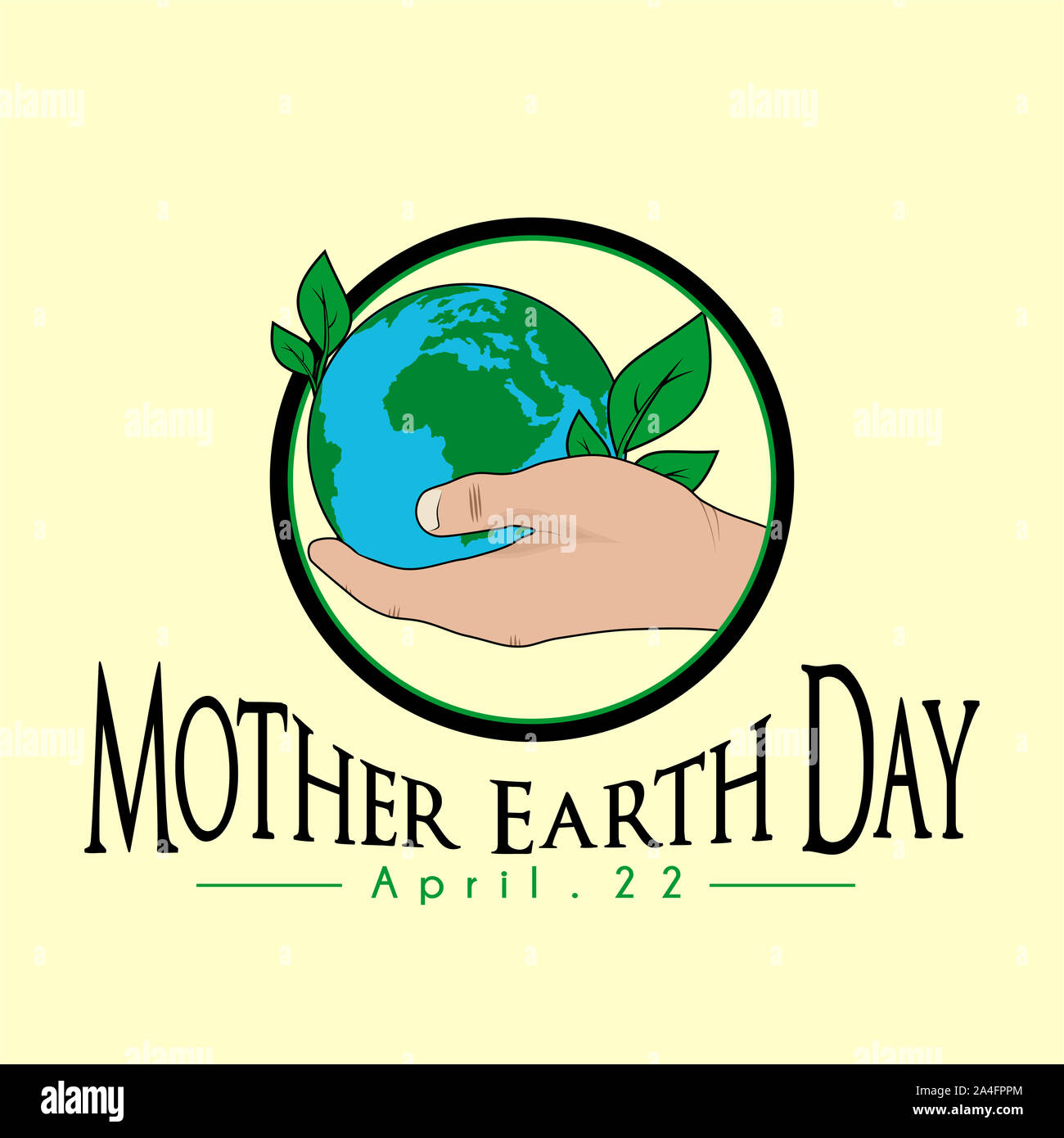 Cartoon earth illustration planet smile hi-res stock photography and ...
