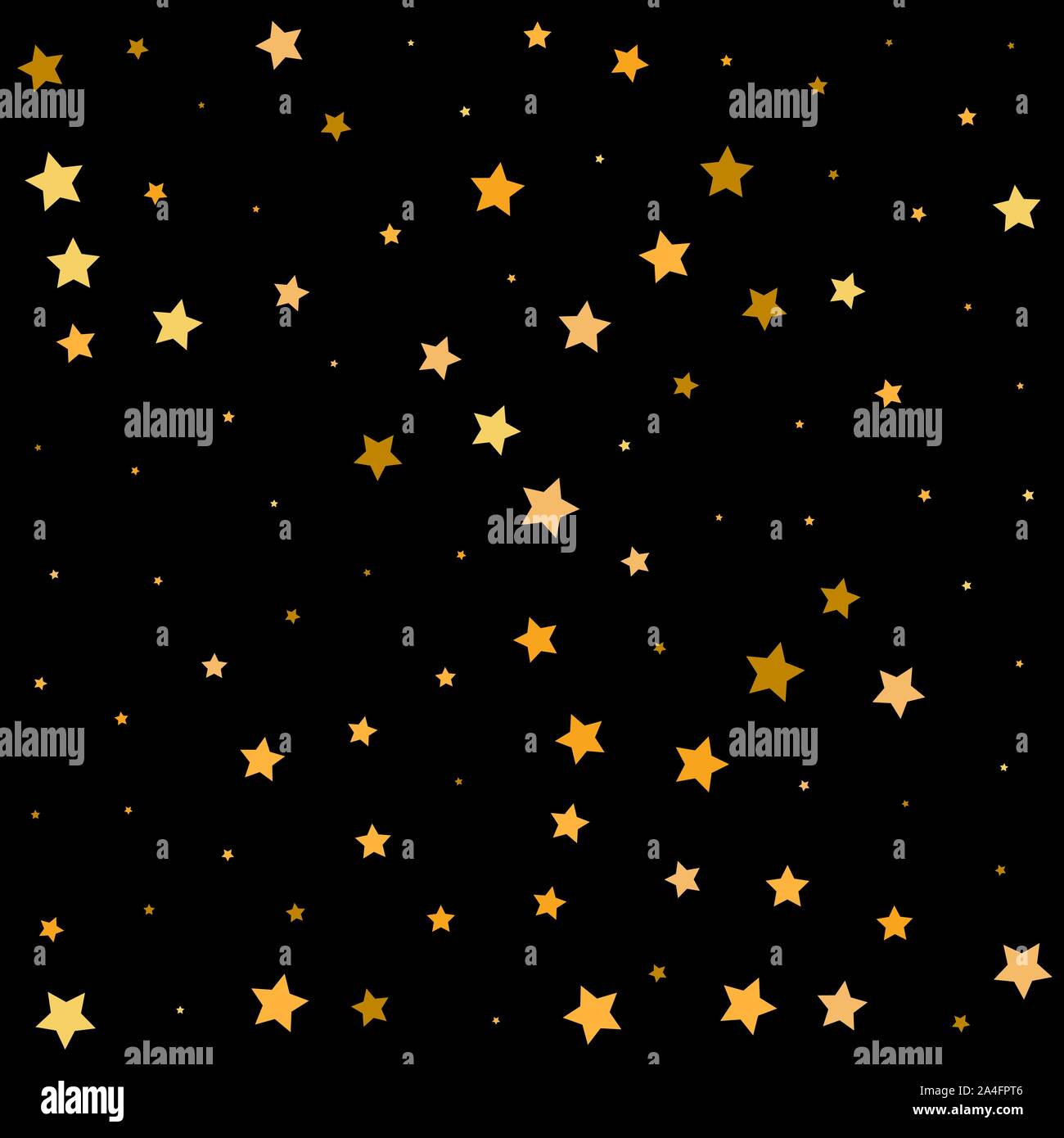 star flicker. night magic. celebration falling stars Stock Vector Image ...