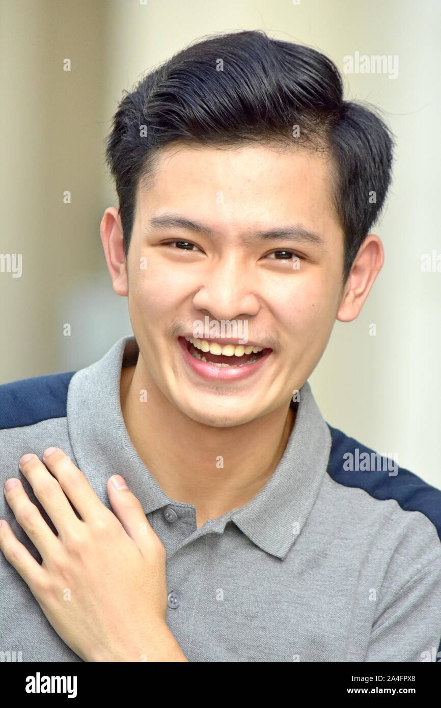 Chinese Youth And Appreciation Stock Photo - Alamy