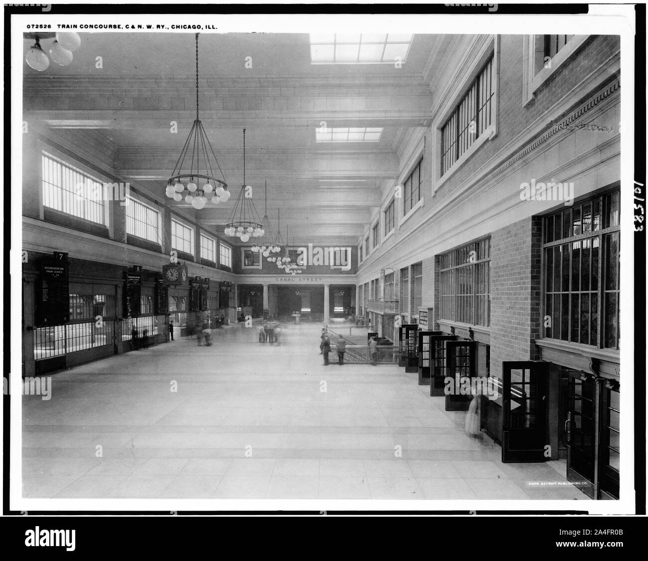 Railway chicago Black and White Stock Photos & Images - Alamy