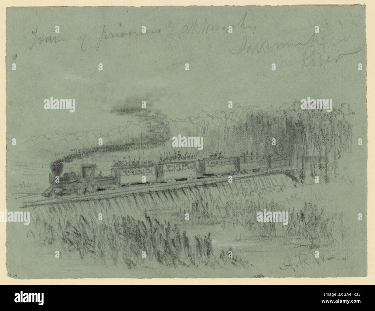 Prisoners approaches savannah river hi-res stock photography and images ...