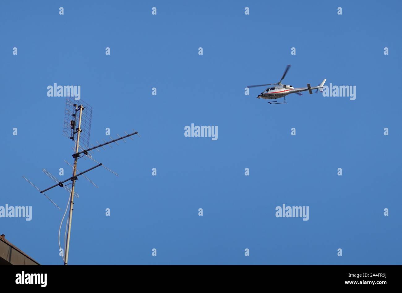 Helicopter over rome hi-res stock photography and images - Alamy