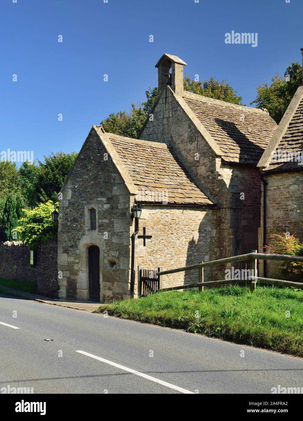 Chapel Plaister, an Anglican chapel beside the B3109 road near Box ...