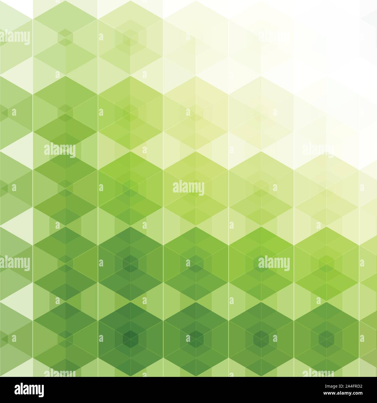 green geometric background. hexagons - Vektorgrafik Stock Vector Image ...