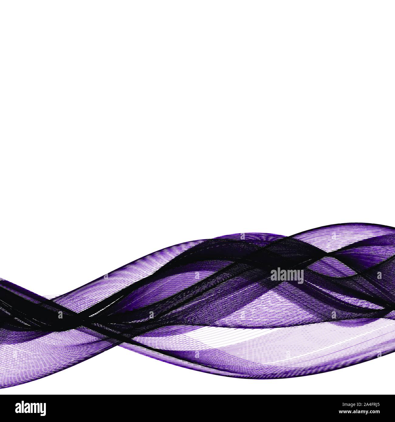 Lilac Wave. Abstract vector illustration. Template for design, business ...