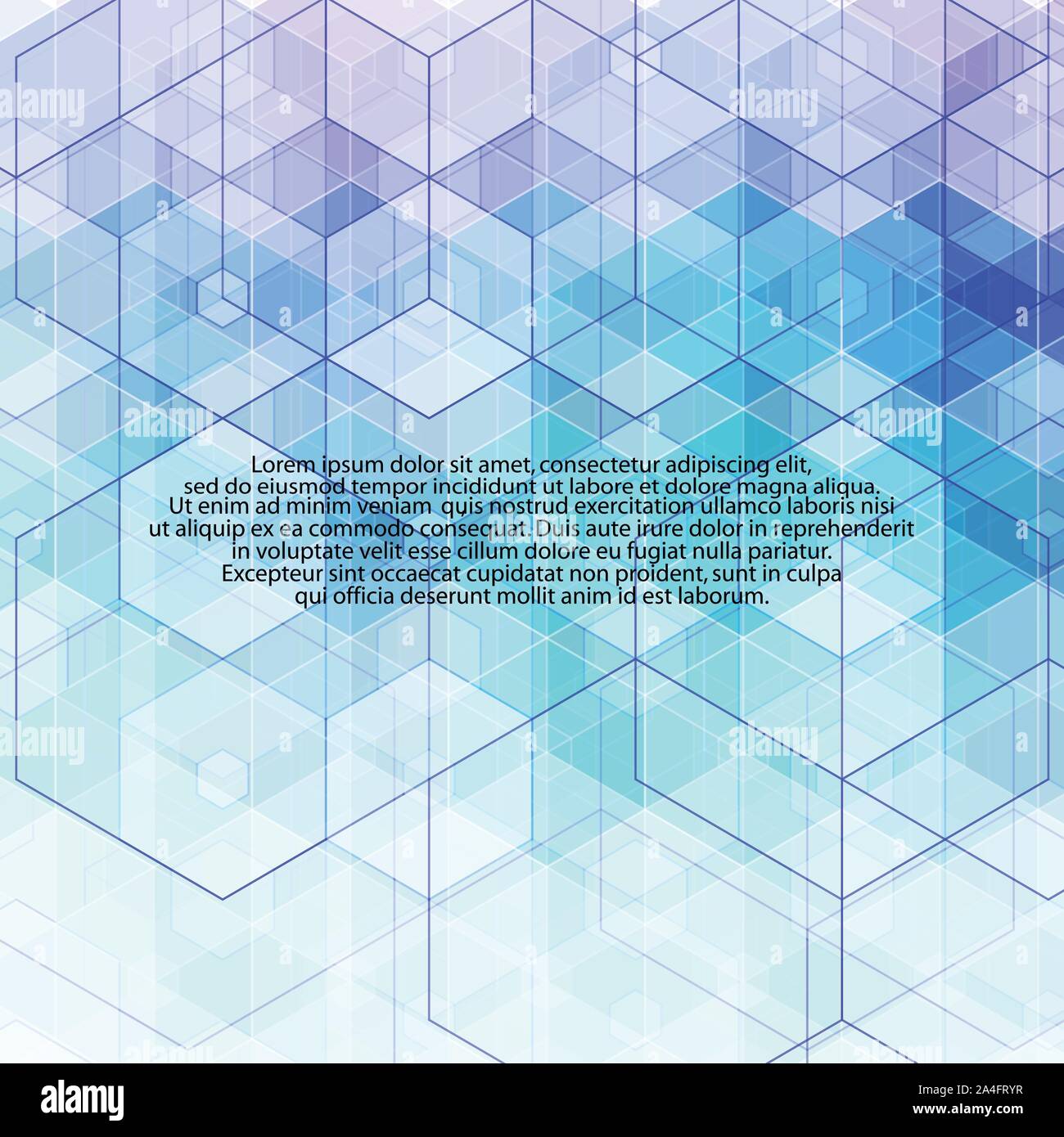 Blue geometric modern background design Stock Vector Image & Art - Alamy