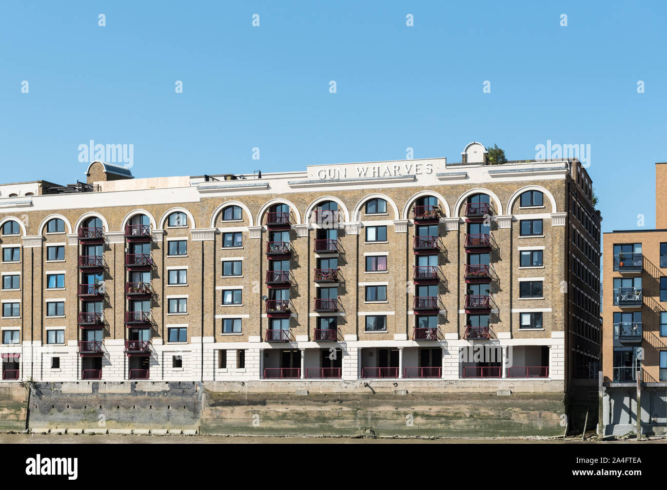 Gun Wharves, London Stock Photo - Alamy