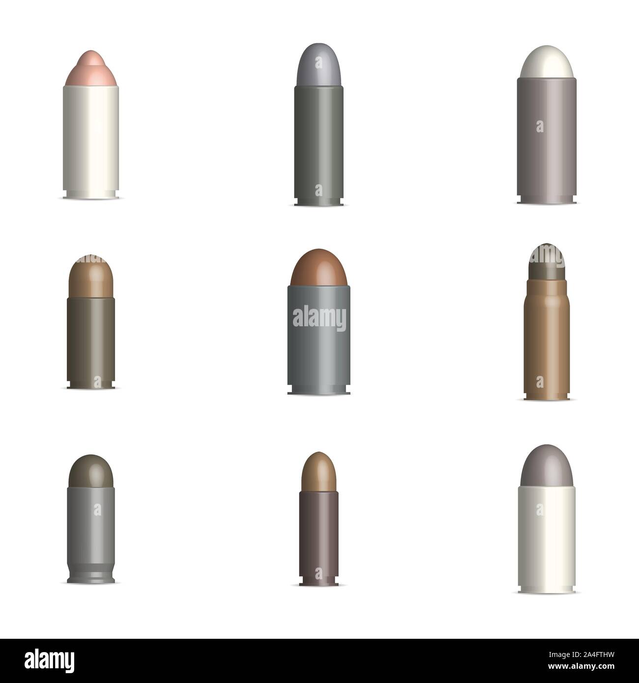 3d firearm Stock Vector Images - Alamy