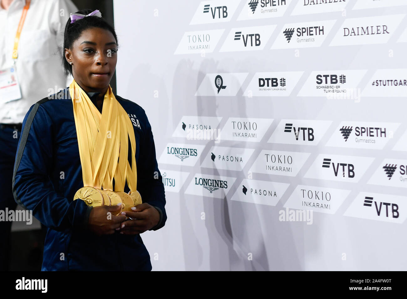 Stuttgart, Germany. 13th Oct, 2019. Gymnastics: World Championships ...