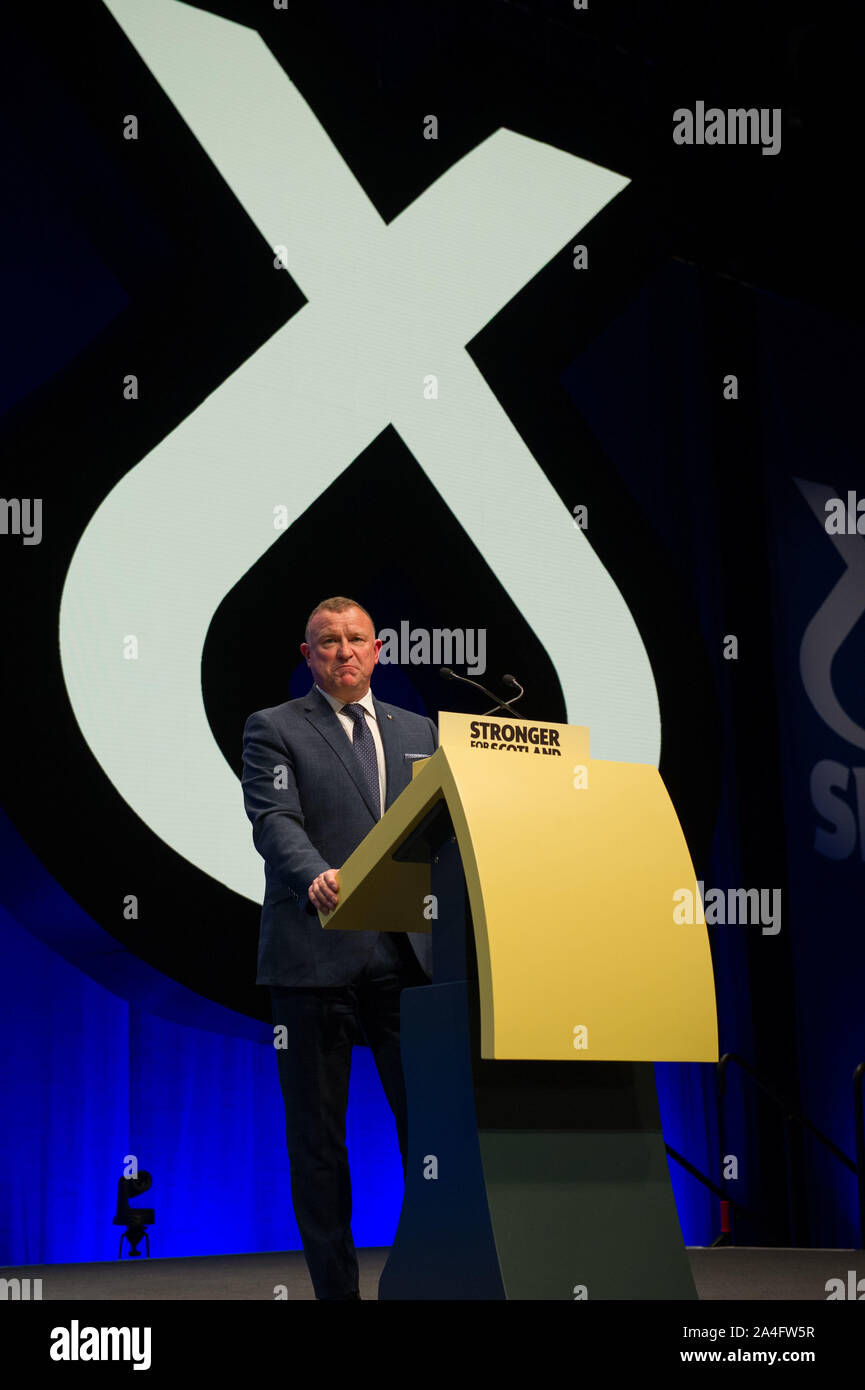 Aberdeen, UK. 14th Oct, 2019. Aberdeen, 14 October 2019. Pictured: Drew ...