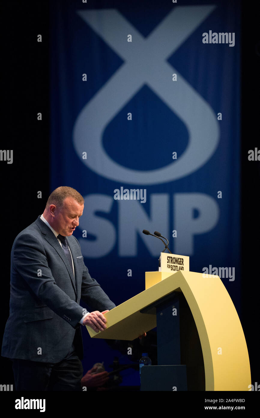 Aberdeen, UK. 14th Oct, 2019. Aberdeen, 14 October 2019. Pictured: Drew ...