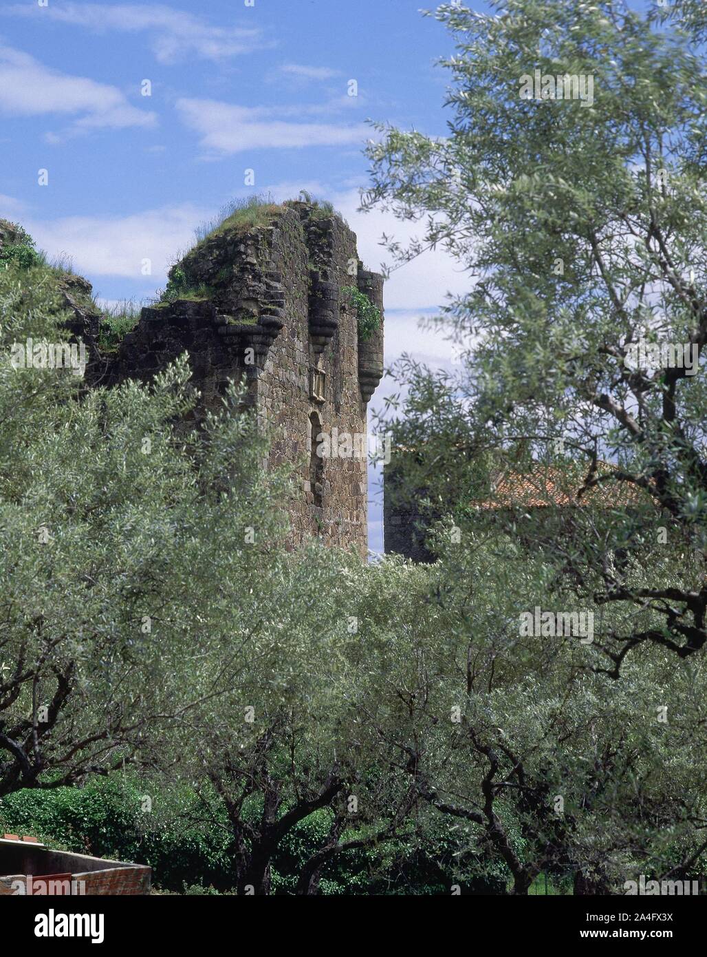 RUINAS DEL CASTILLO DE VALVERDE DE LA VERA. Location: CASTILLO ...